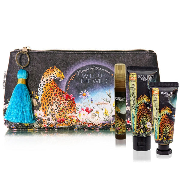 Midnight Muse Discovery Bag — Travel Size Body Care Gift Set | Barefoot ...